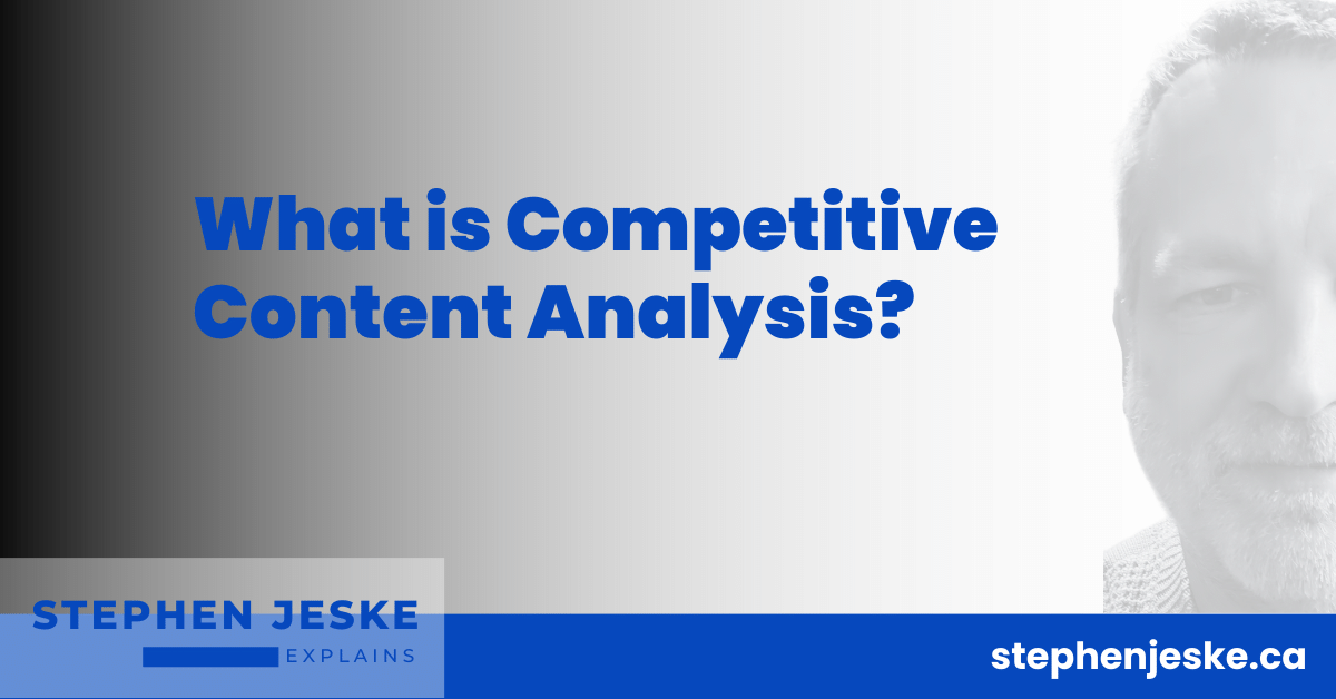 What is Competitive Content Analysis? - Competitive Content Analysis ...