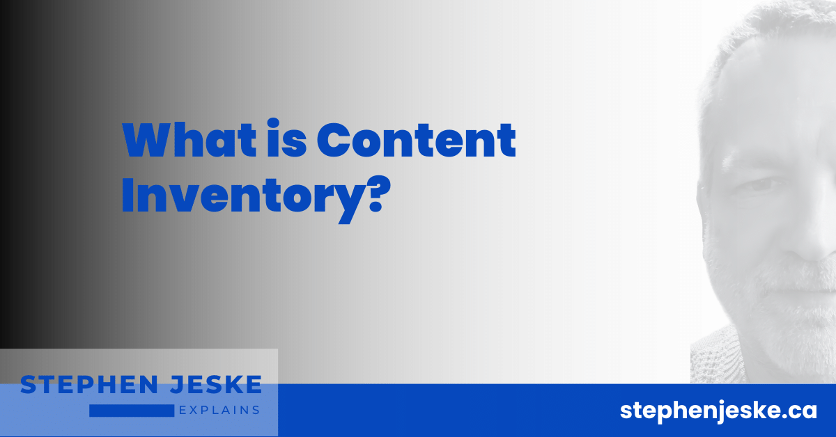 What is Content Inventory? - Content Inventory Definition from Stephen ...