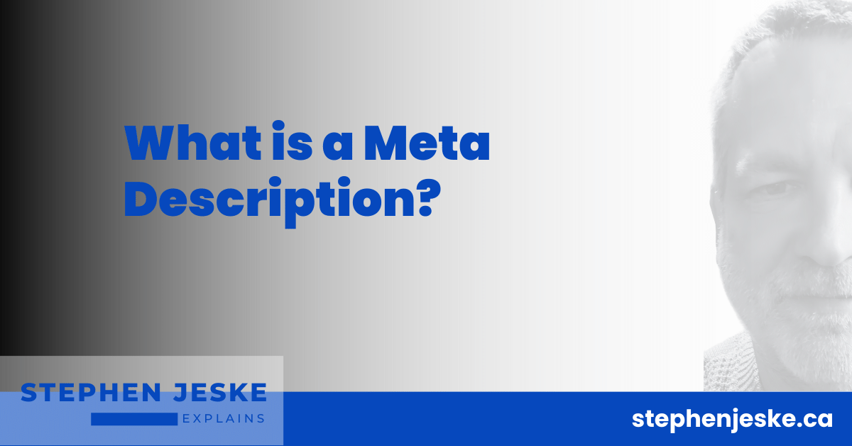 What is a Meta Description? - Meta Description Definition from Stephen ...